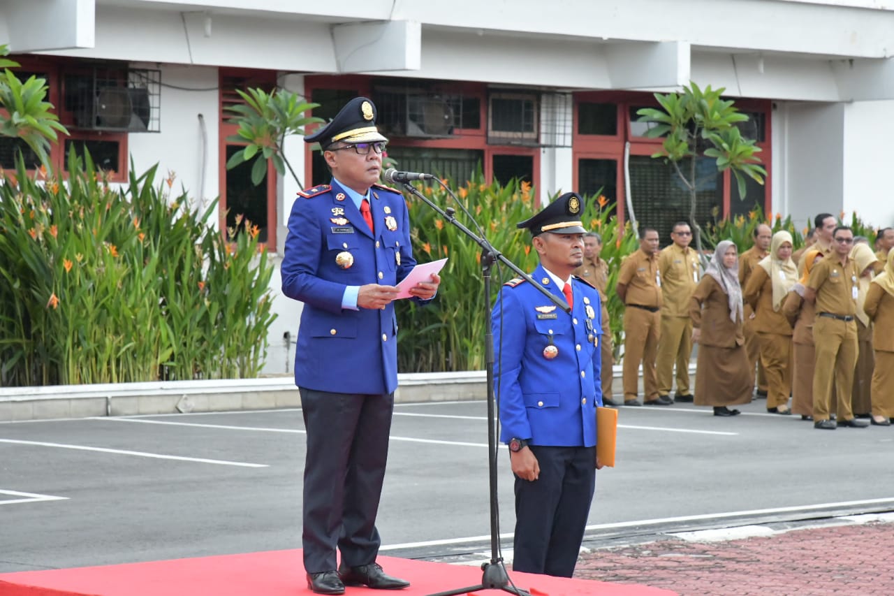 HUT Damkar 2024, Bupati Bengkalis Ajak Petugas Damkar Tingkatkan ...
